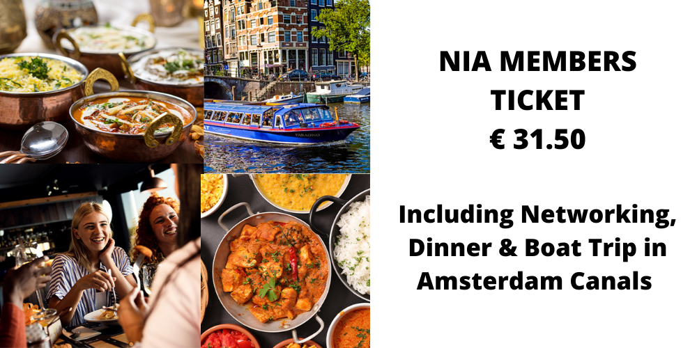 NIA Members Event – Boat Trip & Dinner in Amsterdam | Evevity.com ...